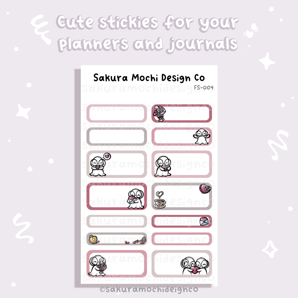 [Functional Boxes] Love and Romance – S A K U R A ♡ M O C H I
