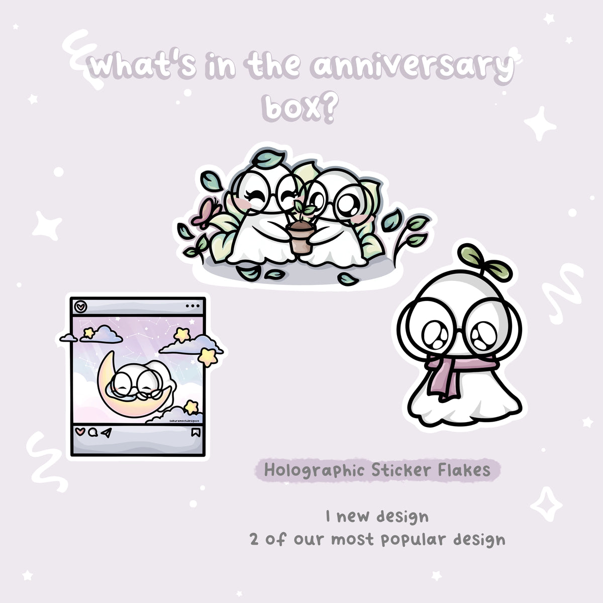 Holographic Sticker Flake - Bundle – S A K U R A ♡ M O C H I