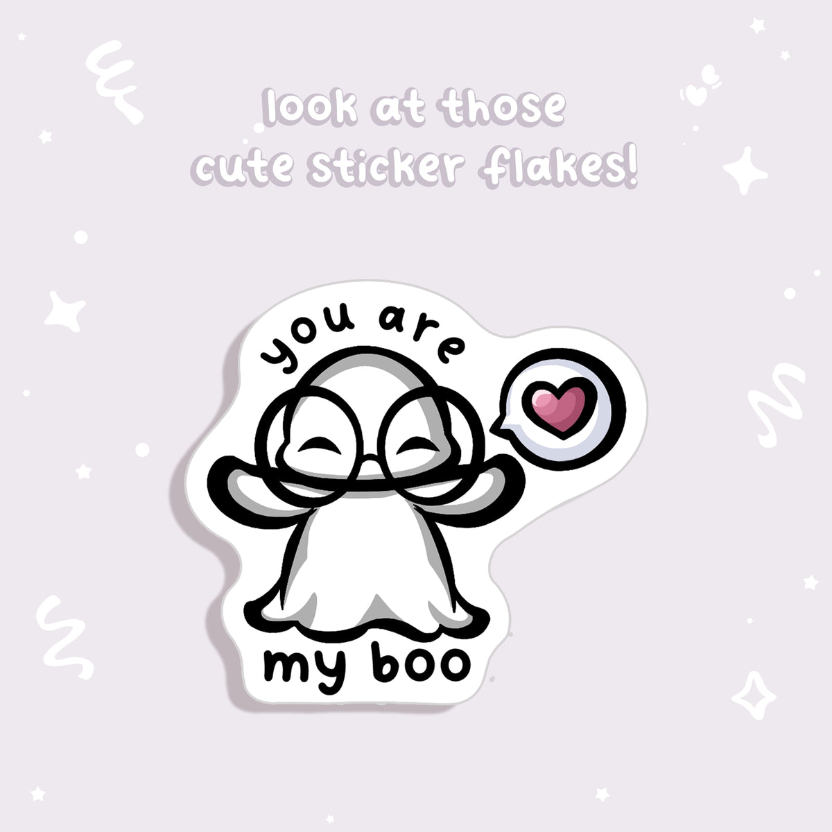 Sticker Flake | You're My Boo – S A K U R A ♡ M O C H I